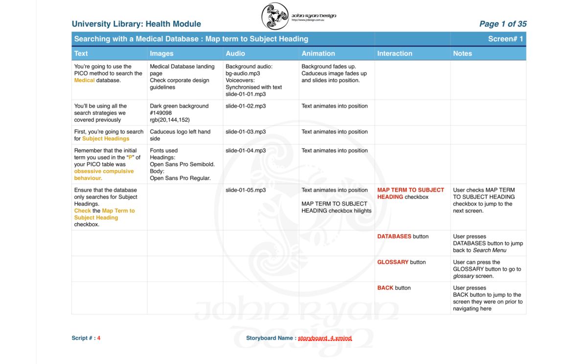 Captivate E Learning Workflow Scripting John Ryan Design